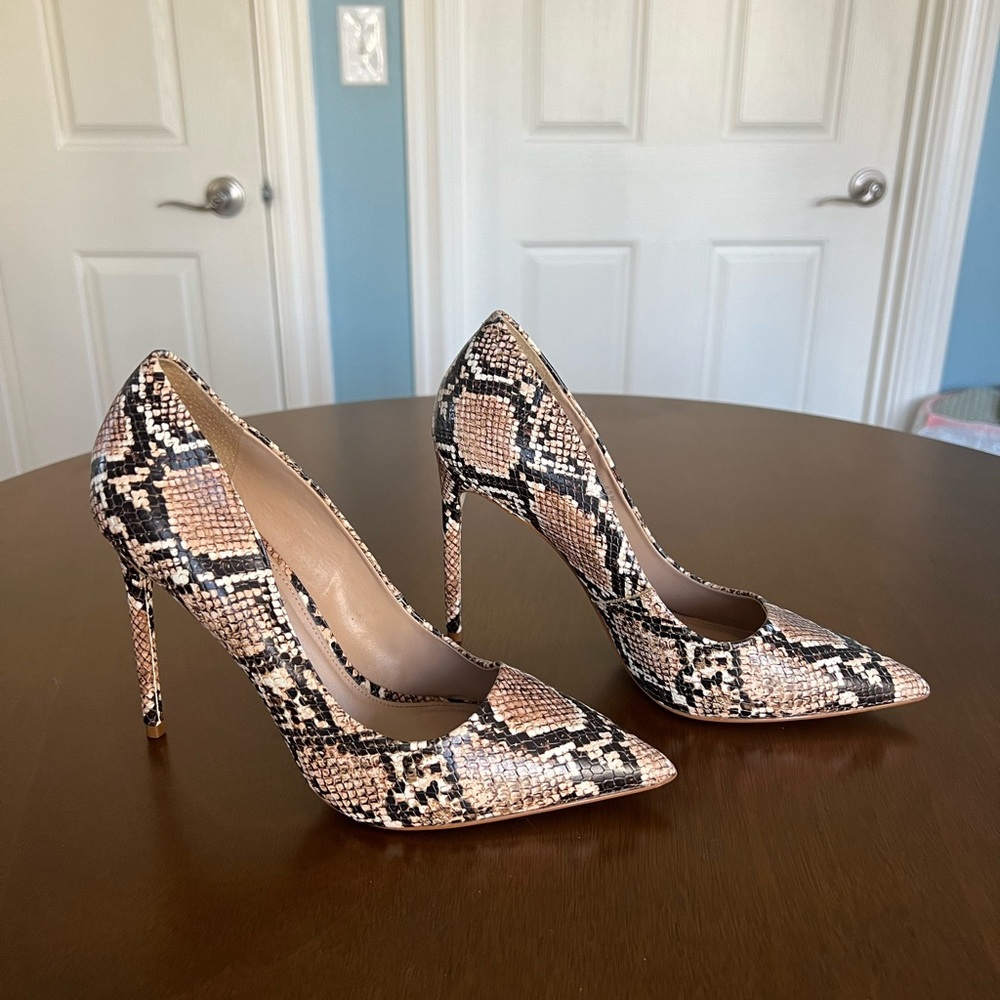 Steve Madden | Vala Pump Heel In Snake - Gem